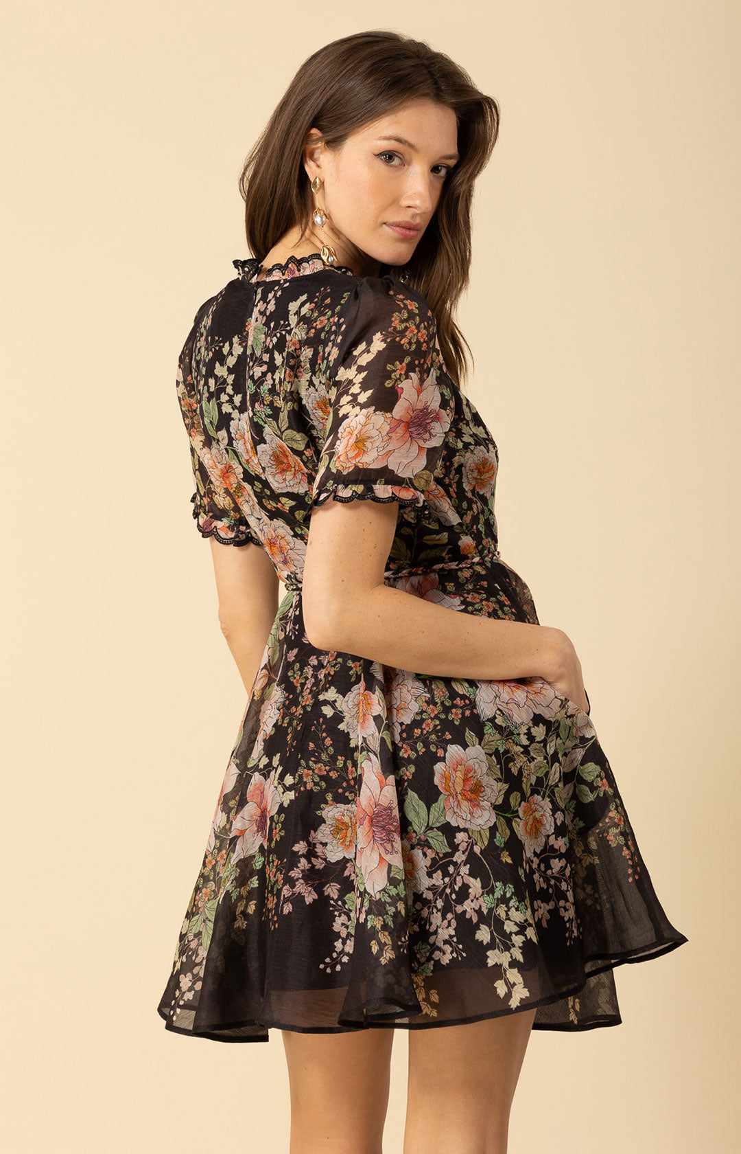 Haley Organza Dress Short
