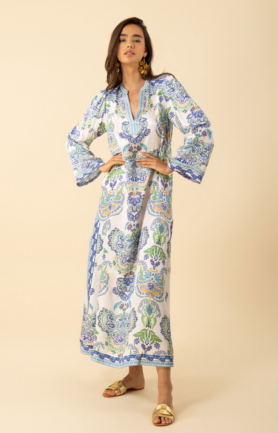 Sariyah Charmeuse Maxi Dress
