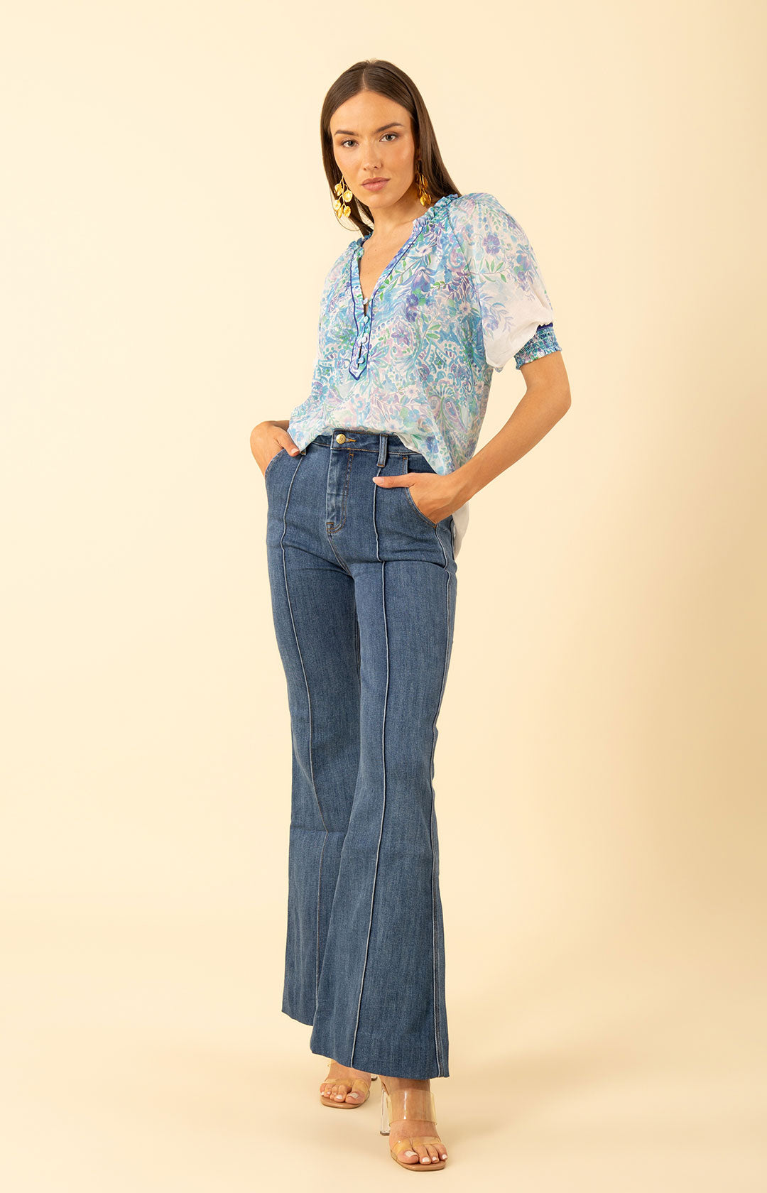 Yareli Voile Top