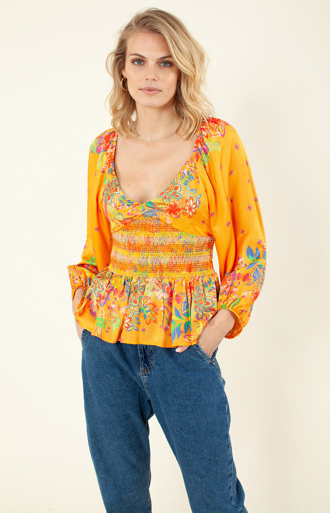 Isla Silk Top